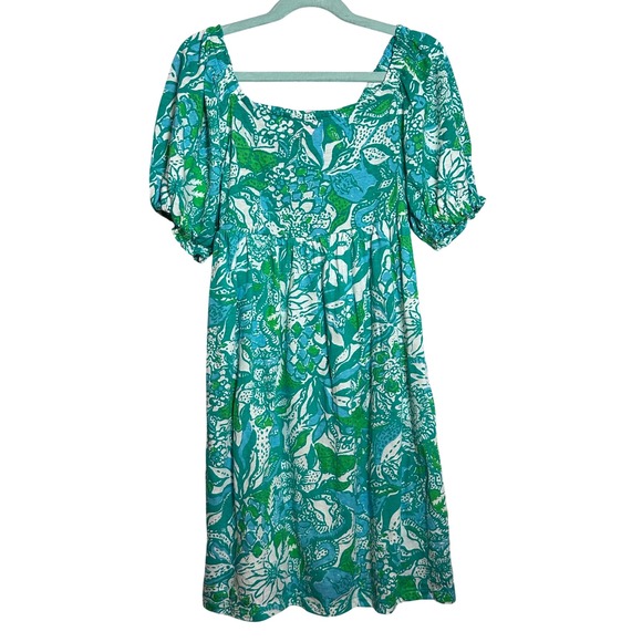 Lilly Pulitzer | Dresses | Lilly Pulitzer Delaney Botanical Green ...